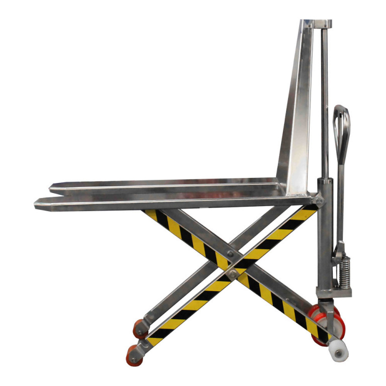 Scherenhubwagen Inox 1000 kg manuell Handhubwagen Easyinox ...