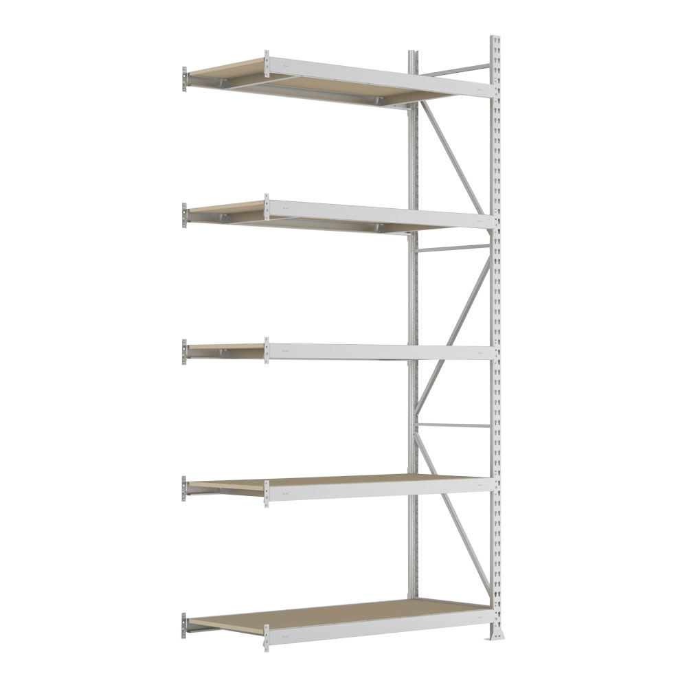 Weitspannregal Meta Mini Rack Anbauregal 3000x1400x650mm ...